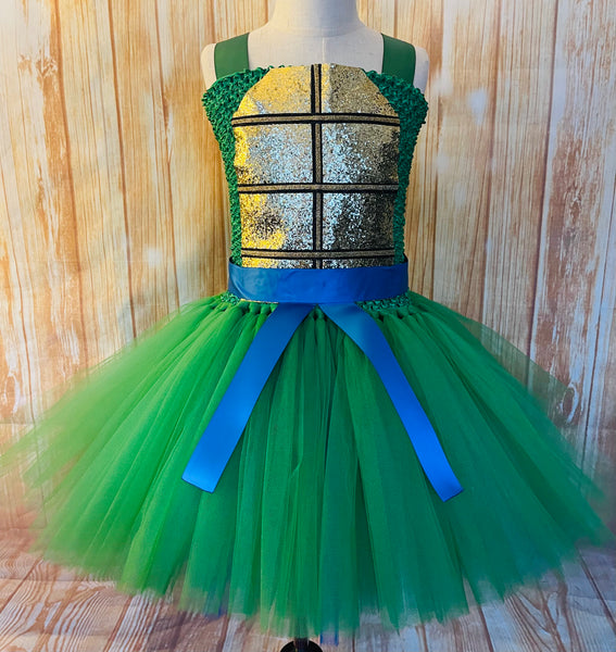 Blue Ninja Turtle Tutu, Ninja Turtle Dress, Ninja Turtle Halloween Cos ...