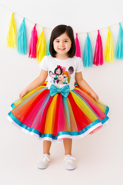 Cleo & Cuquin Themed Birthday Tutu Outift | Little Ladybug Tutus