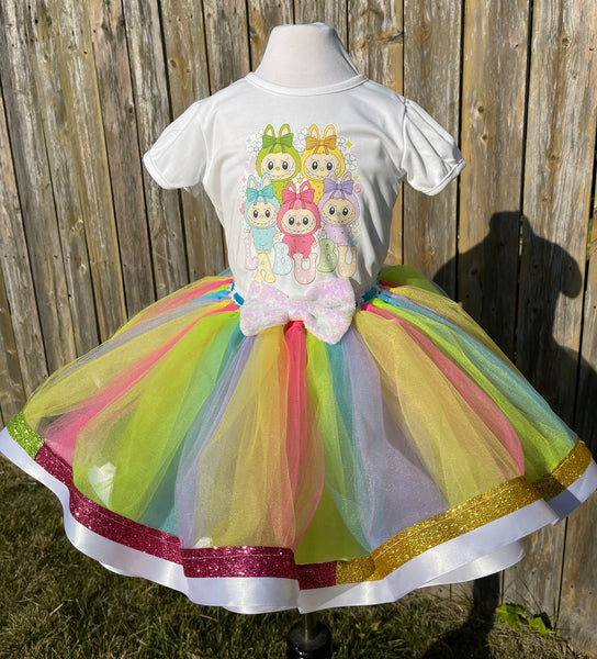 Cocomelon Birthday Tutu Outfit, Cocomelon Rainbow Tutu | Little Ladybug ...