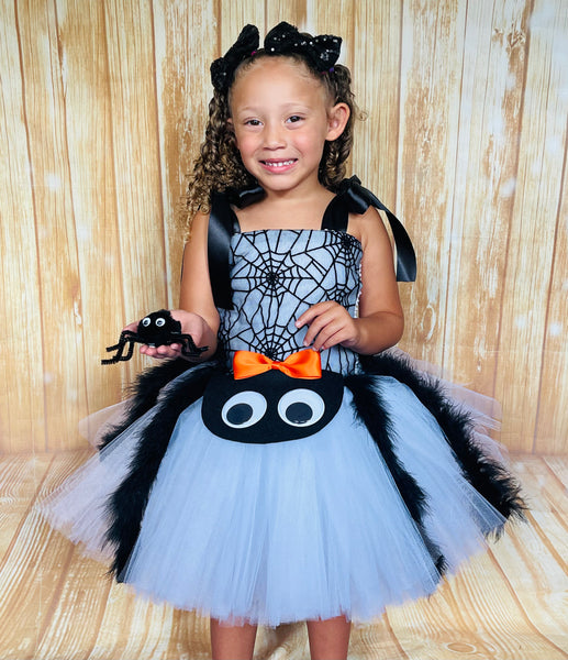 Spider Tutu, Spider Web Halloween Costume | Little Ladybug Tutus