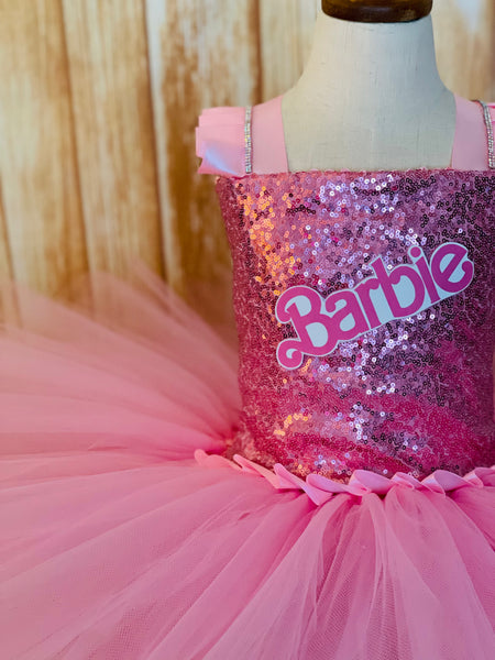 Barbie Pink Tutu Dress | Little Ladybug Tutus