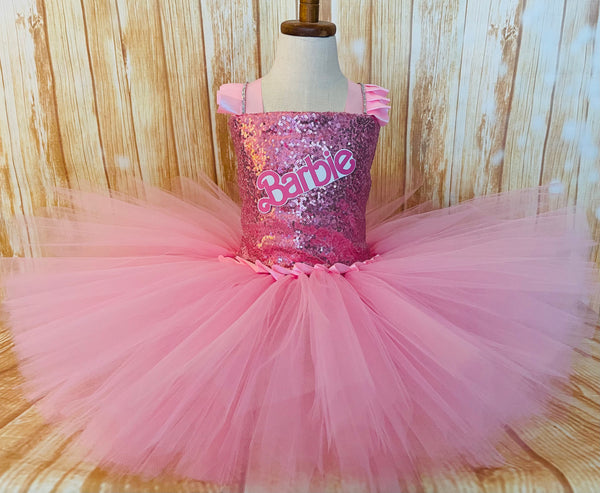 Barbie Pink Tutu Dress | Little Ladybug Tutus