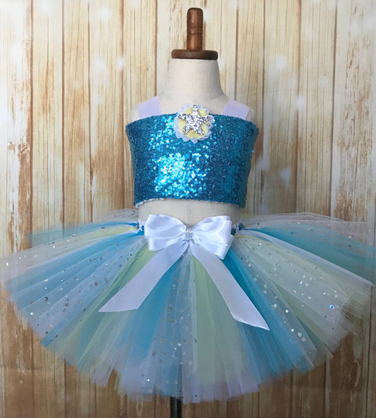 Under the Sea Tutu Set, Beach Birthday Tutu | Little Ladybug Tutus