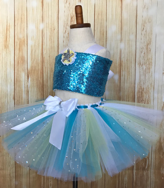 Under the Sea Tutu Set, Beach Birthday Tutu | Little Ladybug Tutus